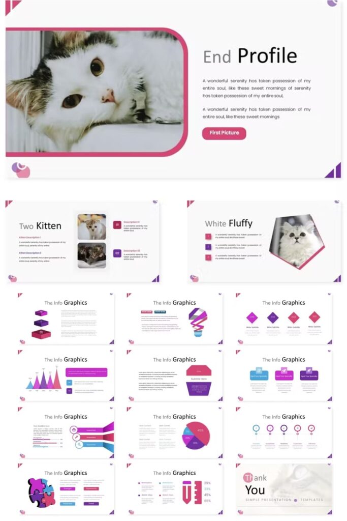 Dream Cat - Powerpoint Template – MasterBundles