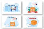 14 Election Day Political Illustration | MasterBundles