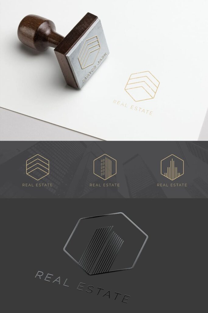 Elegant Real Estate Logo Pack – MasterBundles