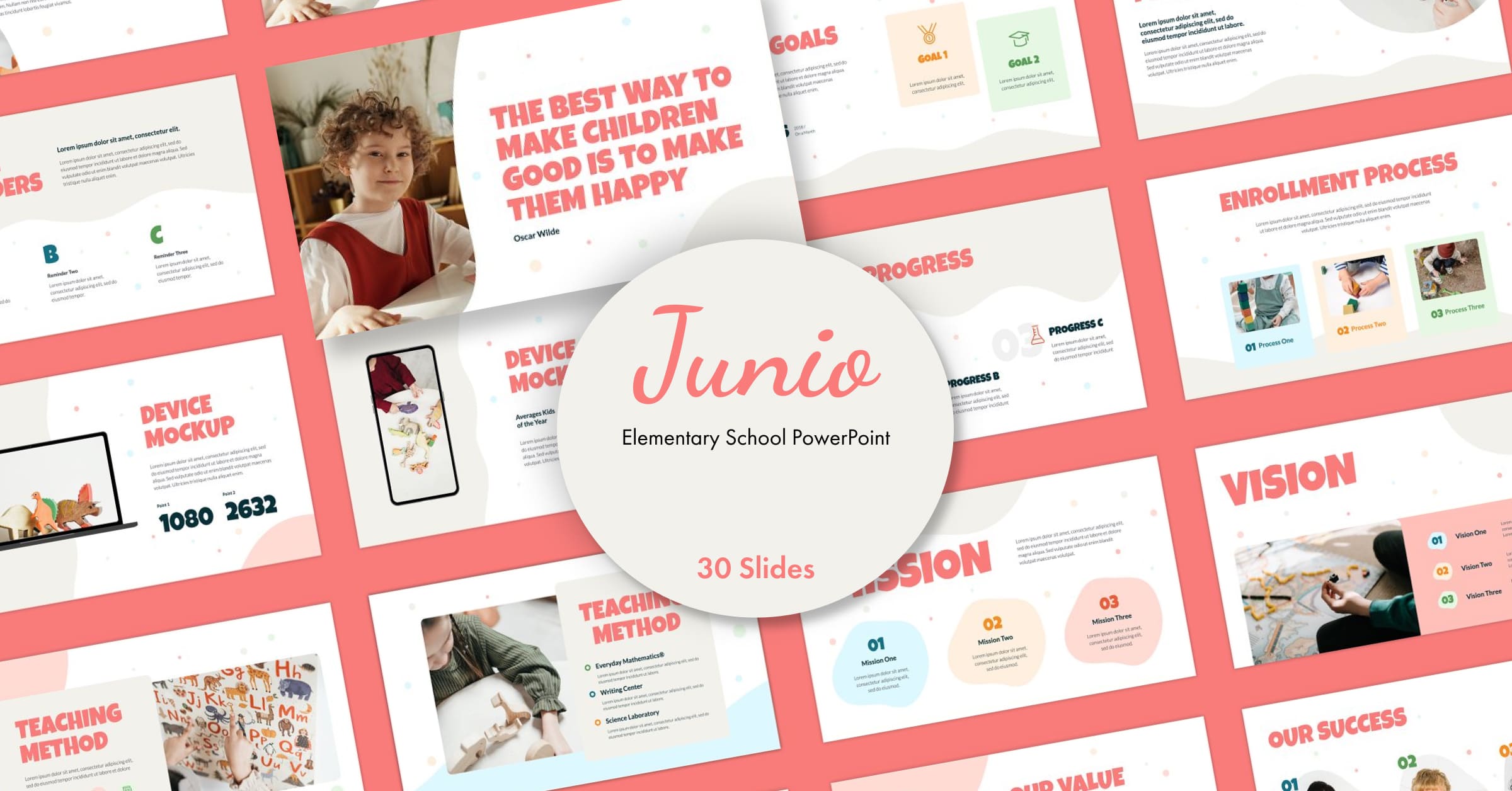 Elementary School PowerPoint – MasterBundles