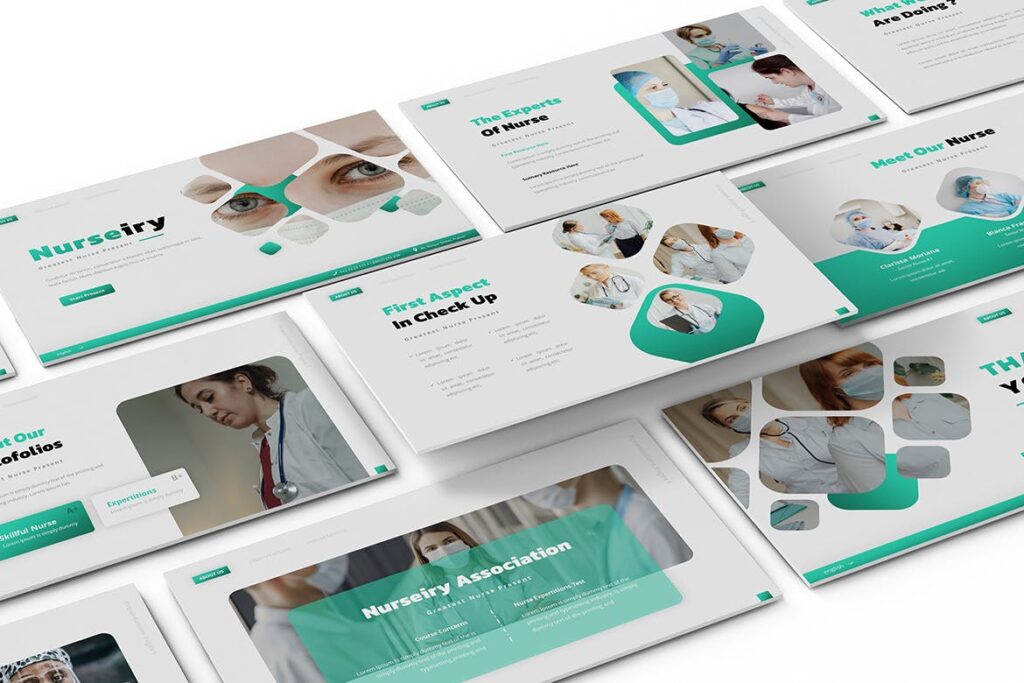 Nurseiry Powerpoint Presentation Template – MasterBundles