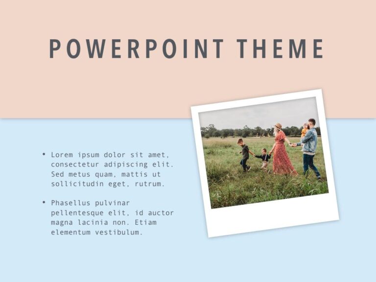 Family Album PowerPoint Template – MasterBundles