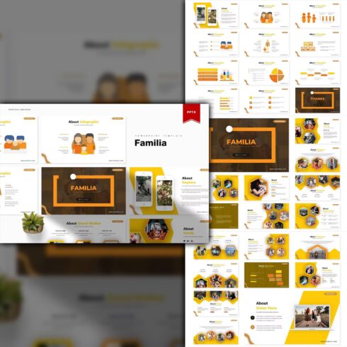 Familia Powerpoint Template – MasterBundles