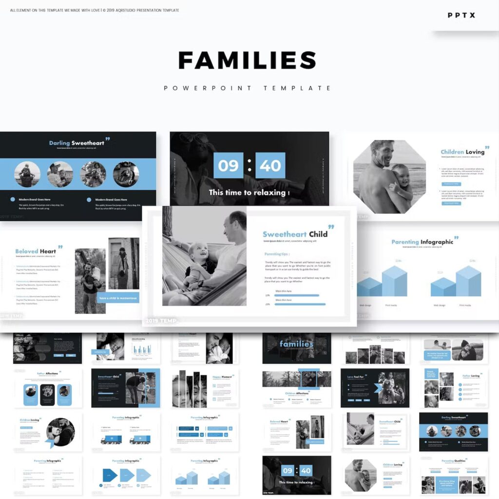 Families - Powerpoint Template – MasterBundles
