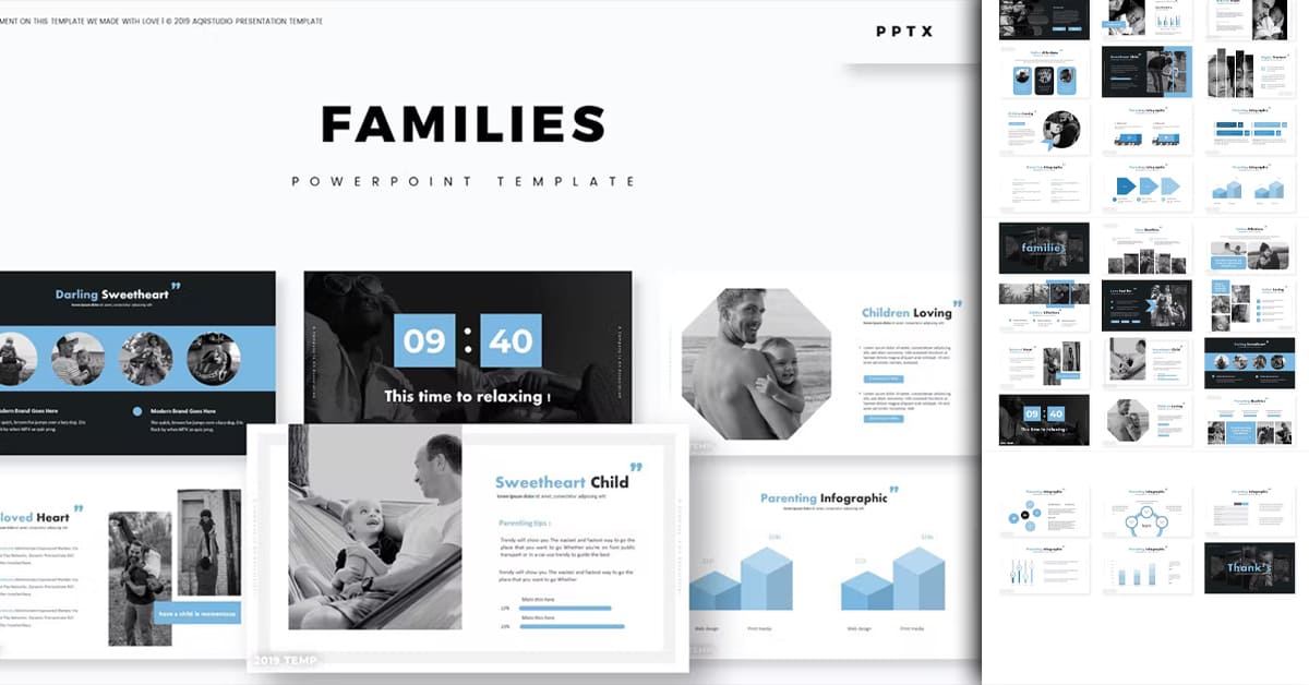 Families - Powerpoint Template – MasterBundles