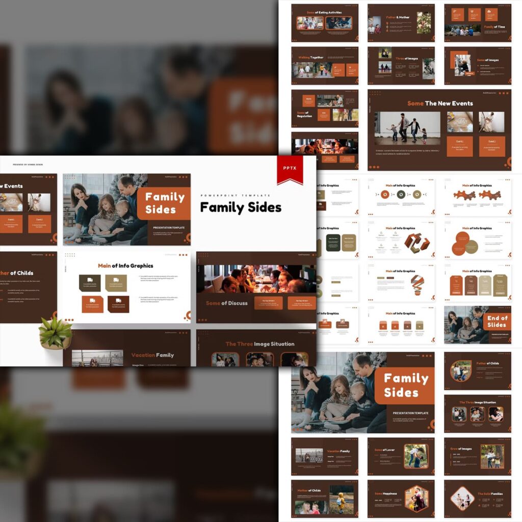 Familly Sides Powerpoint Template – MasterBundles