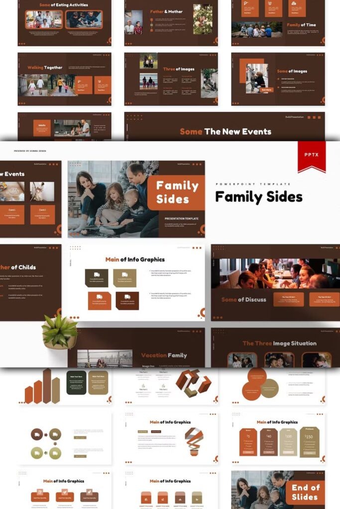 Familly Sides Powerpoint Template – MasterBundles