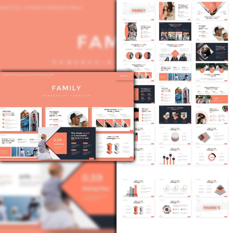 Family - Powerpoint Template – MasterBundles