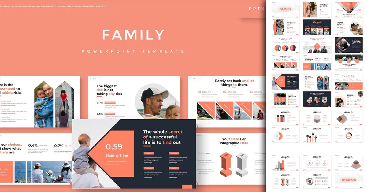 Family - Powerpoint Template – MasterBundles