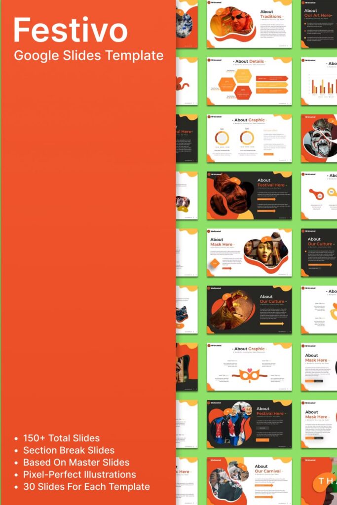 Festivo | Google Slides Template – MasterBundles