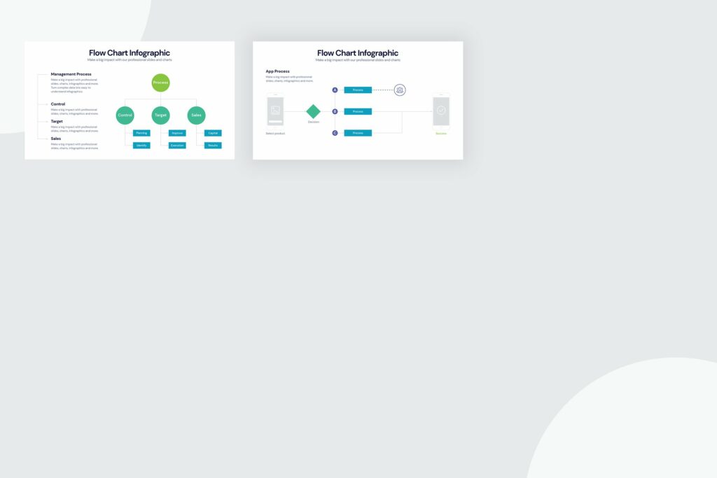 Flow Chart Infographics – MasterBundles