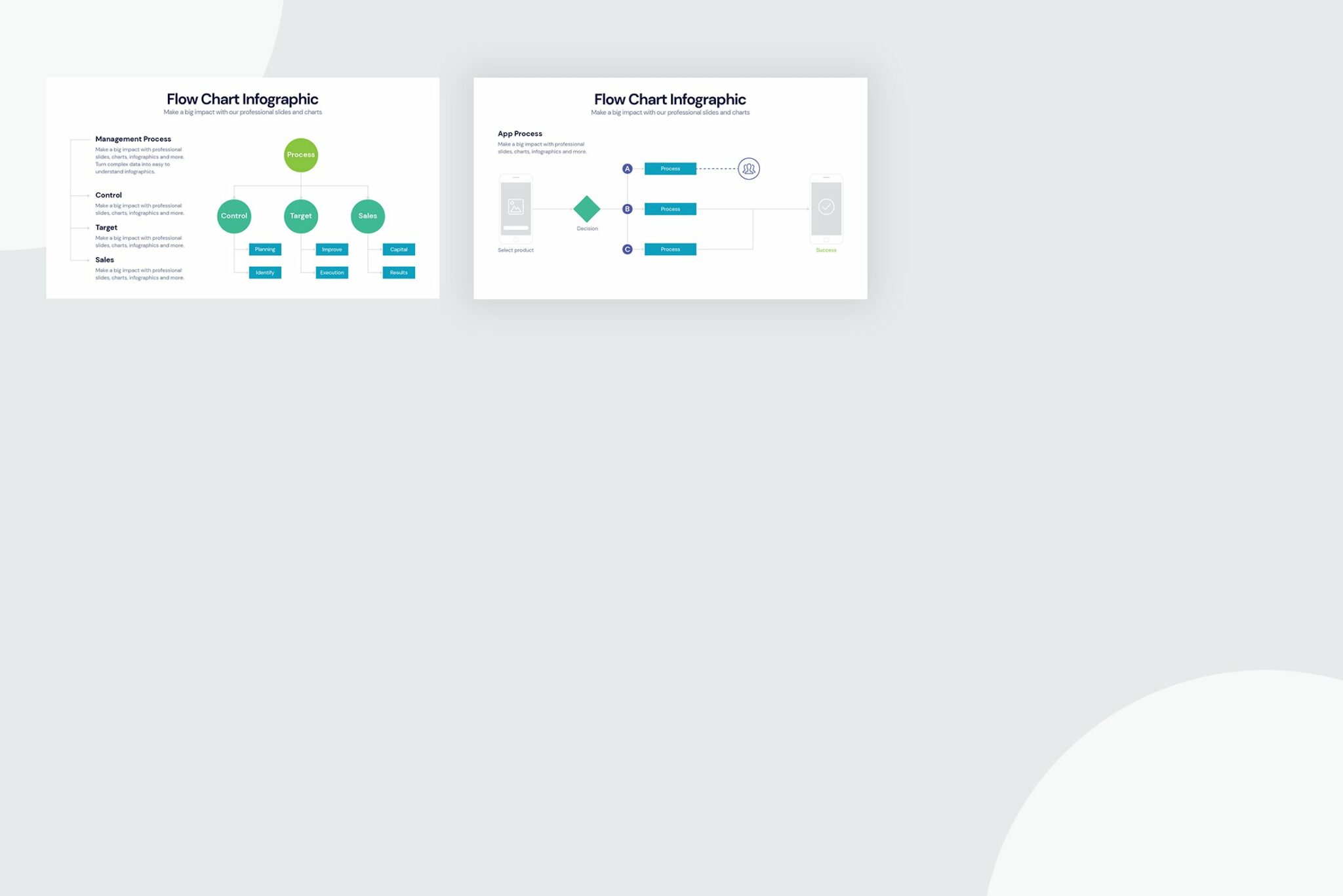 Flow Chart Infographics – MasterBundles