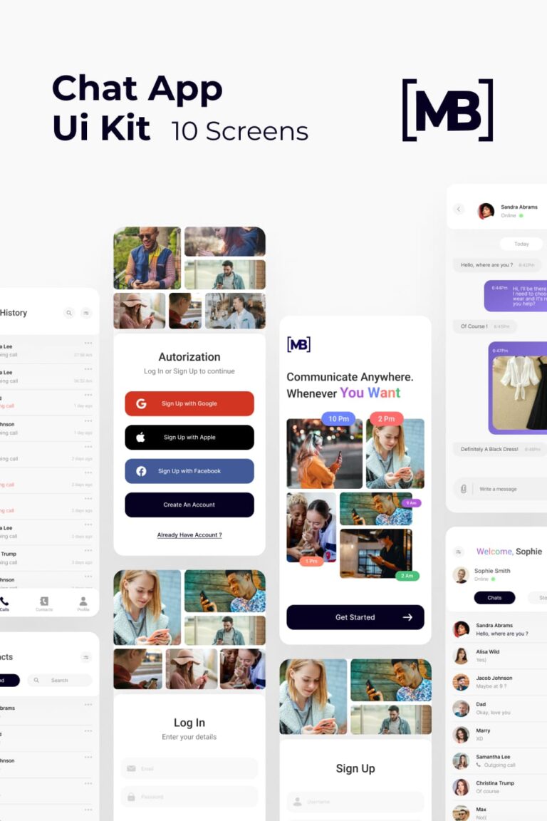 Chat App UI – MasterBundles