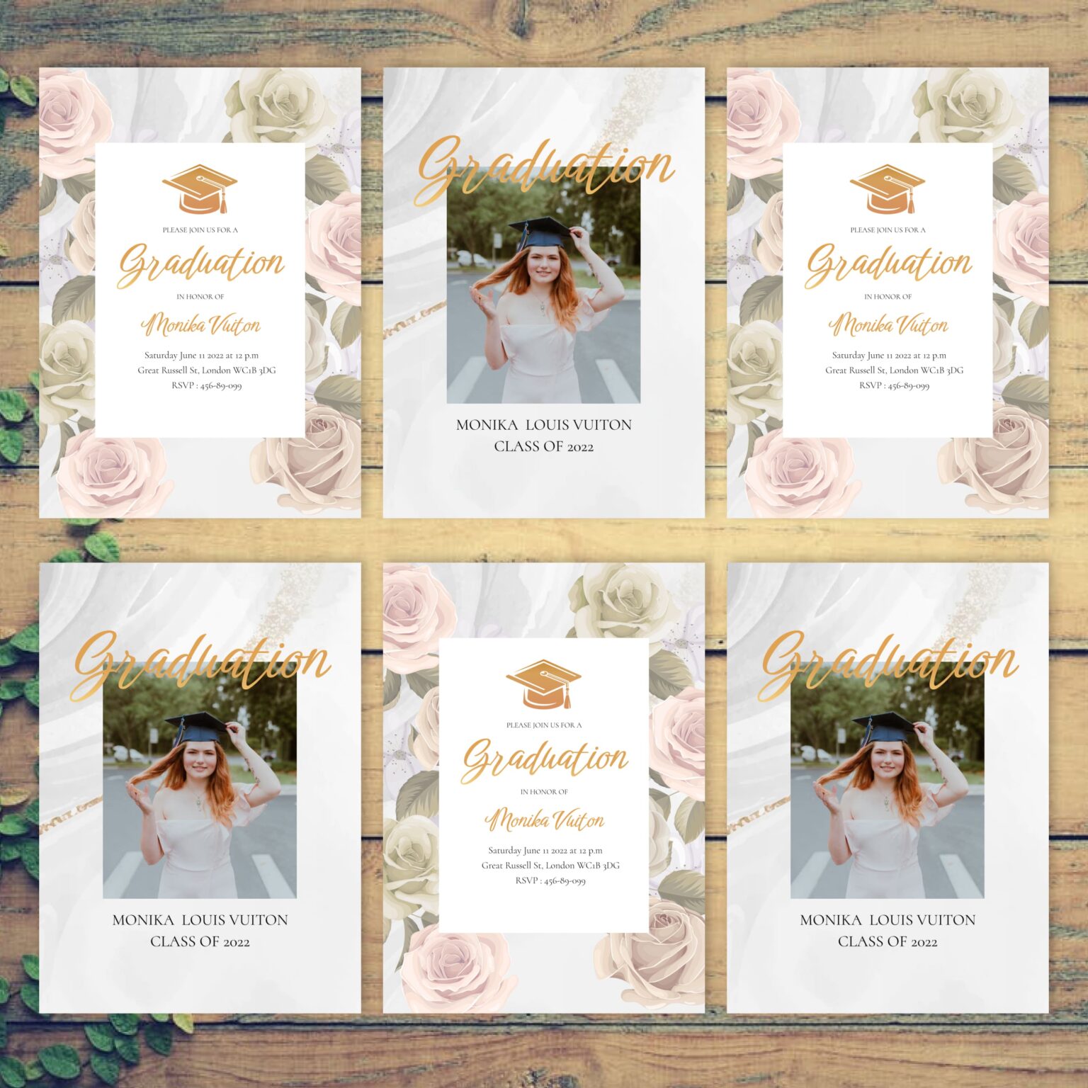 Free Graduation Invite Template – MasterBundles