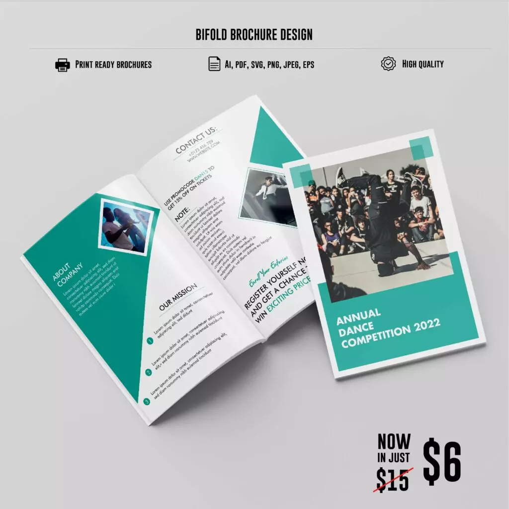 Bifold Brochure Design - MasterBundles
