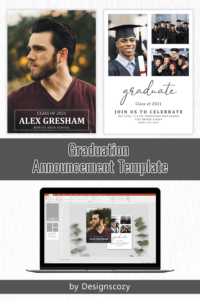 High School Graduation Announcement Template – MasterBundles