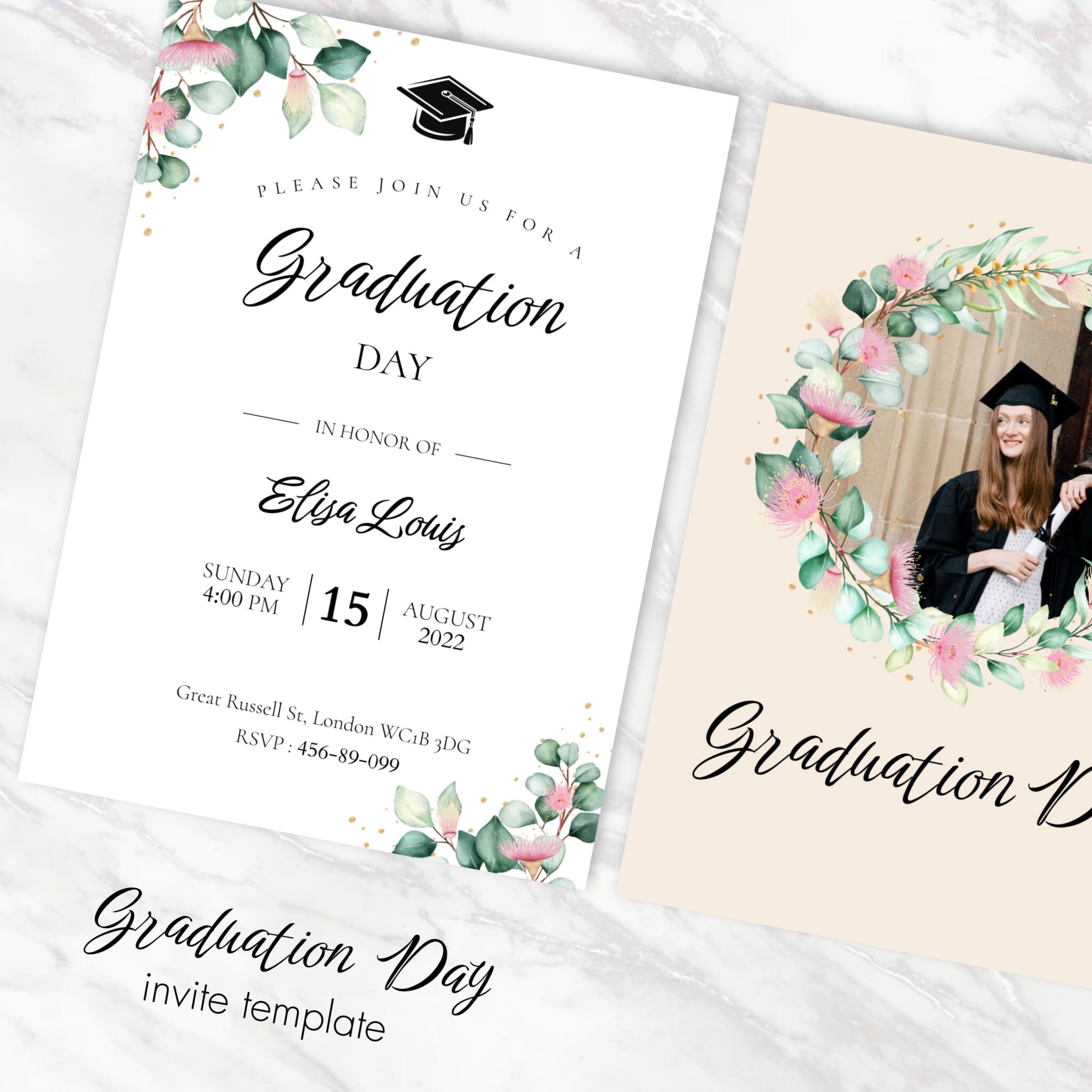 Graduation Day Invite Template – MasterBundles