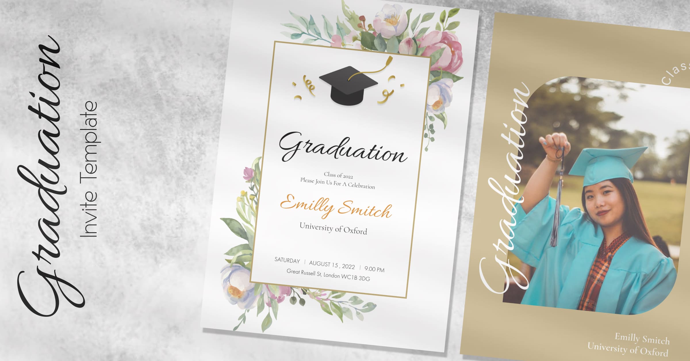 Graduation Invite Template FIGMA – MasterBundles