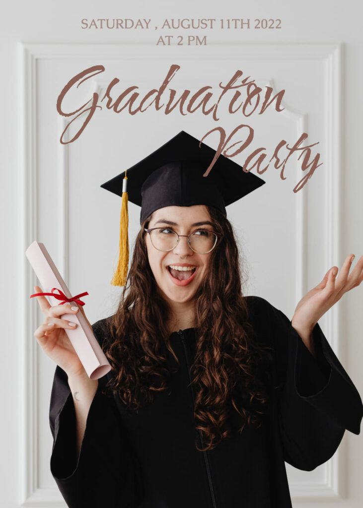 Graduation Party Invite Template – MasterBundles