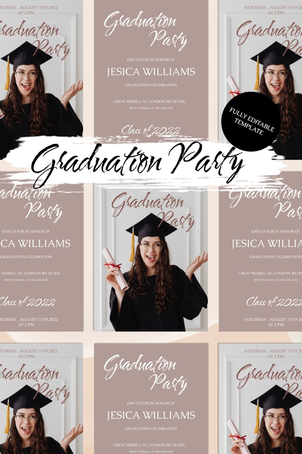 Graduation Party Invite Template – MasterBundles