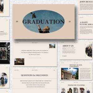 Graduation Powerpoint Template – MasterBundles