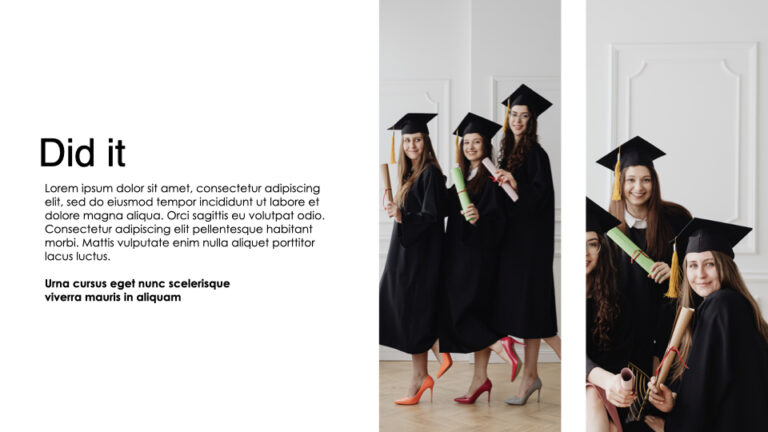 Graduation Theme Powerpoint Template – MasterBundles