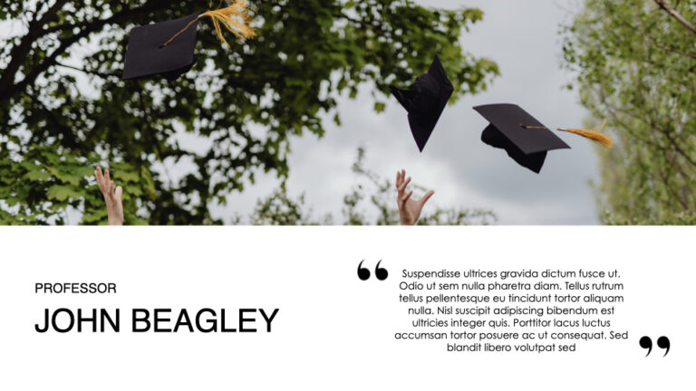 Graduation Theme Powerpoint Template – MasterBundles