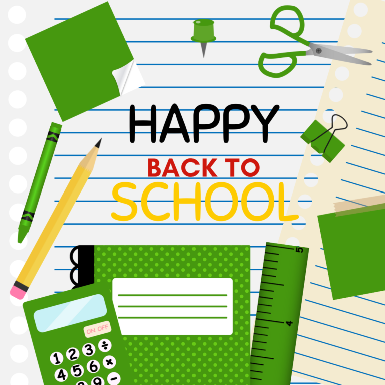 Green Back To School Clipart Set - MasterBundles