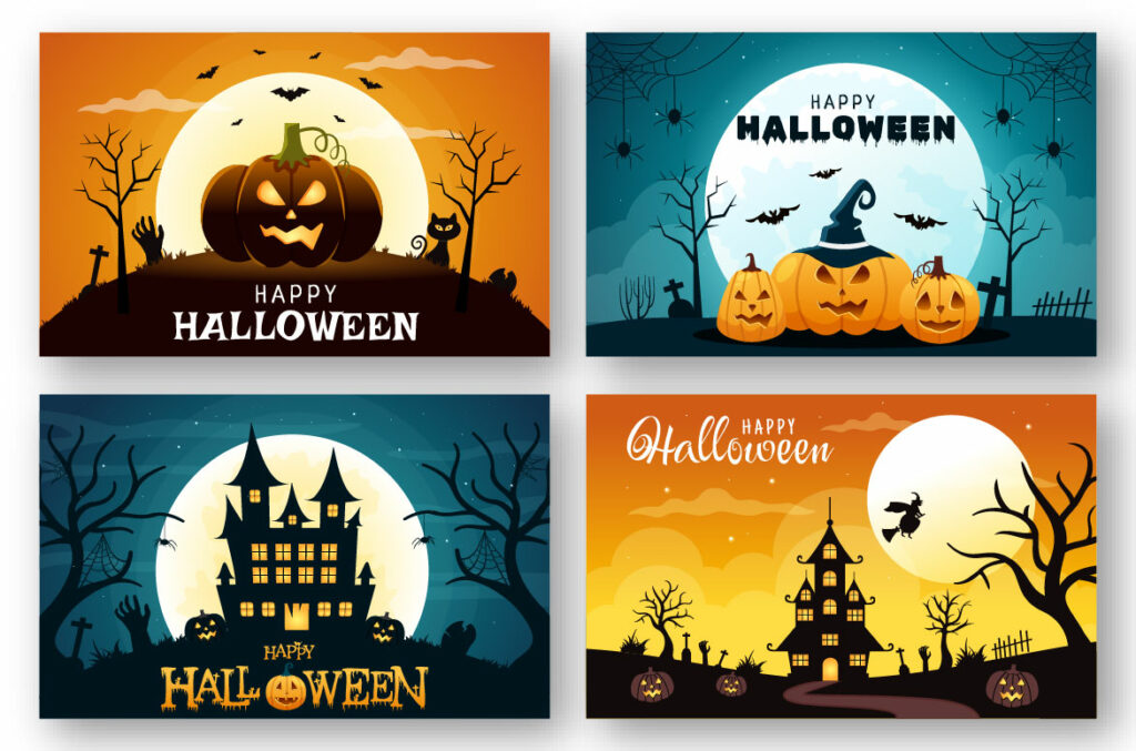 20 Happy Halloween Illustration - MasterBundles