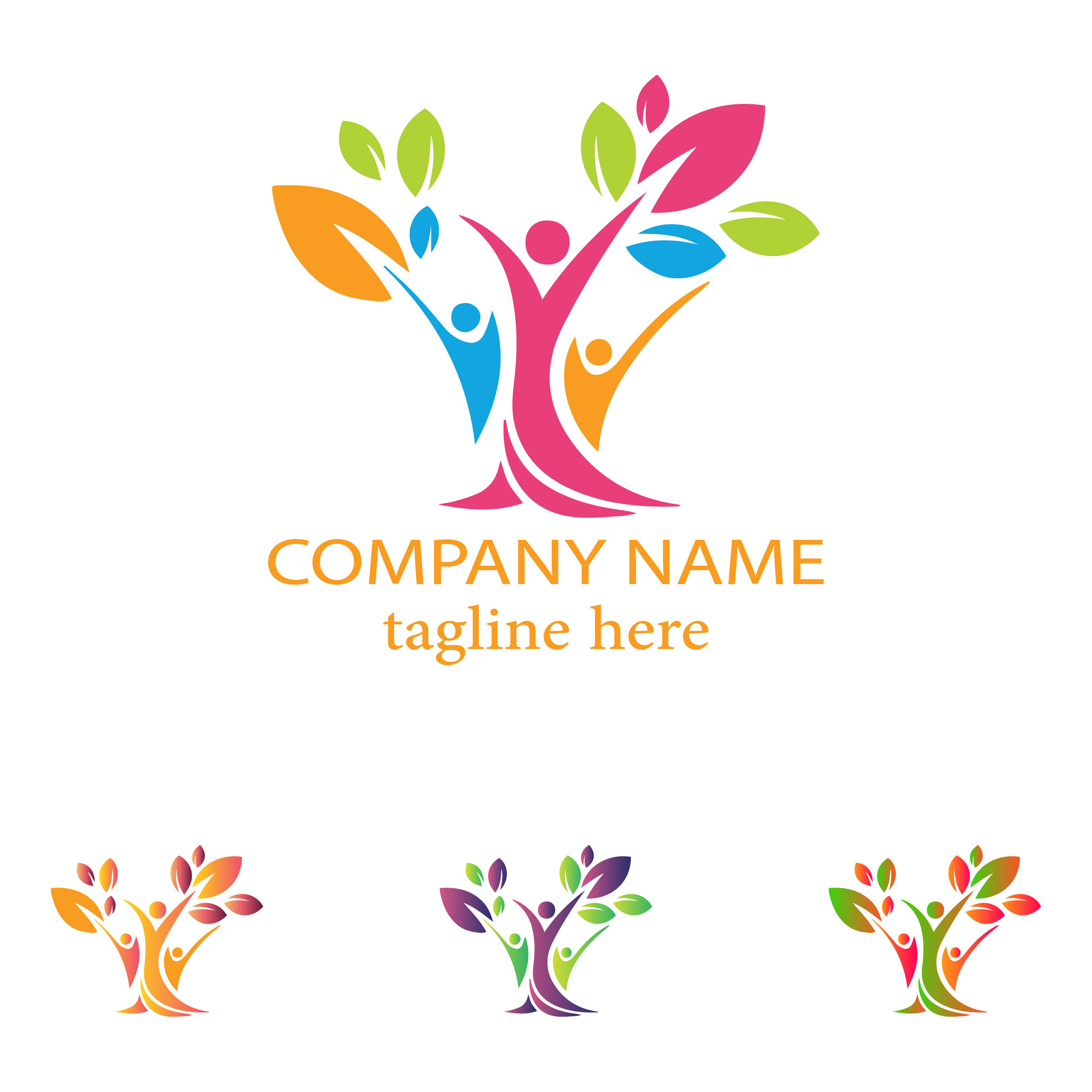 health care therapy logo - MasterBundles