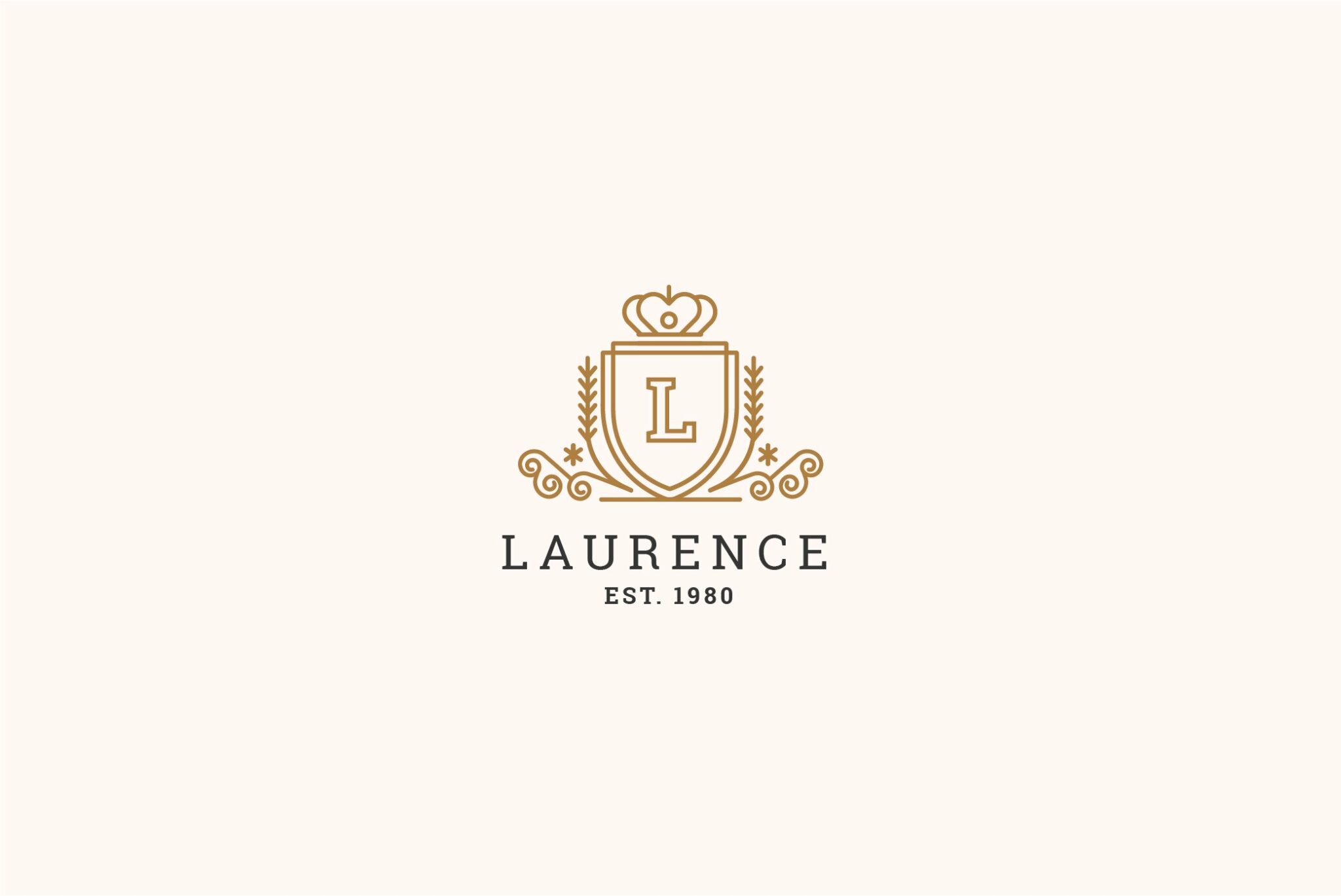 Letter L Logo - Heraldry Crest Logo – MasterBundles