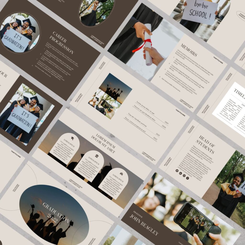 High School Graduation Powerpoint Presentation – MasterBundles