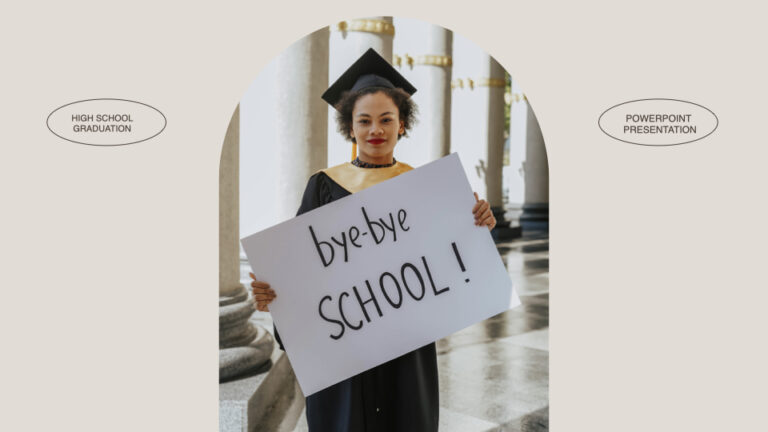 High School Graduation Powerpoint Presentation – MasterBundles