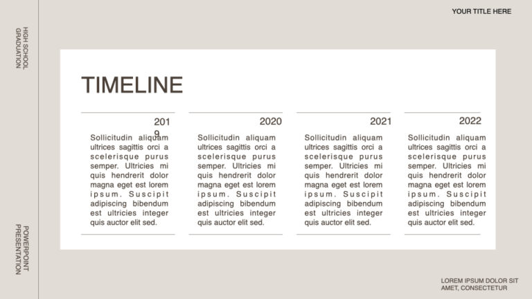 High School Graduation Powerpoint Presentation – MasterBundles