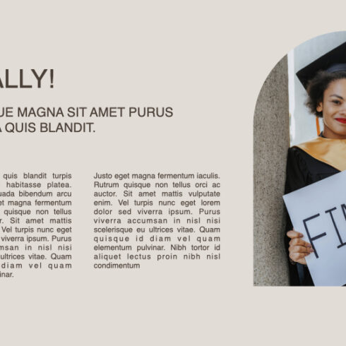 High School Graduation Powerpoint Presentation | Master Bundles