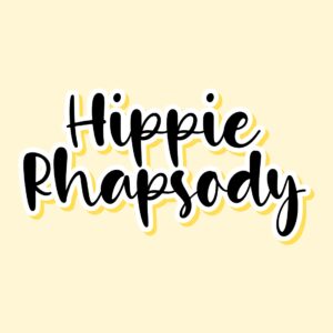 Hippie Rhapsody a Modern, Cursive, Font, Script, Handwritten, Hand ...