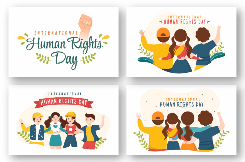 12 Human Rights Day Illustration - MasterBundles