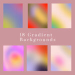 Dreamy Gradients Bundle | MasterBundles