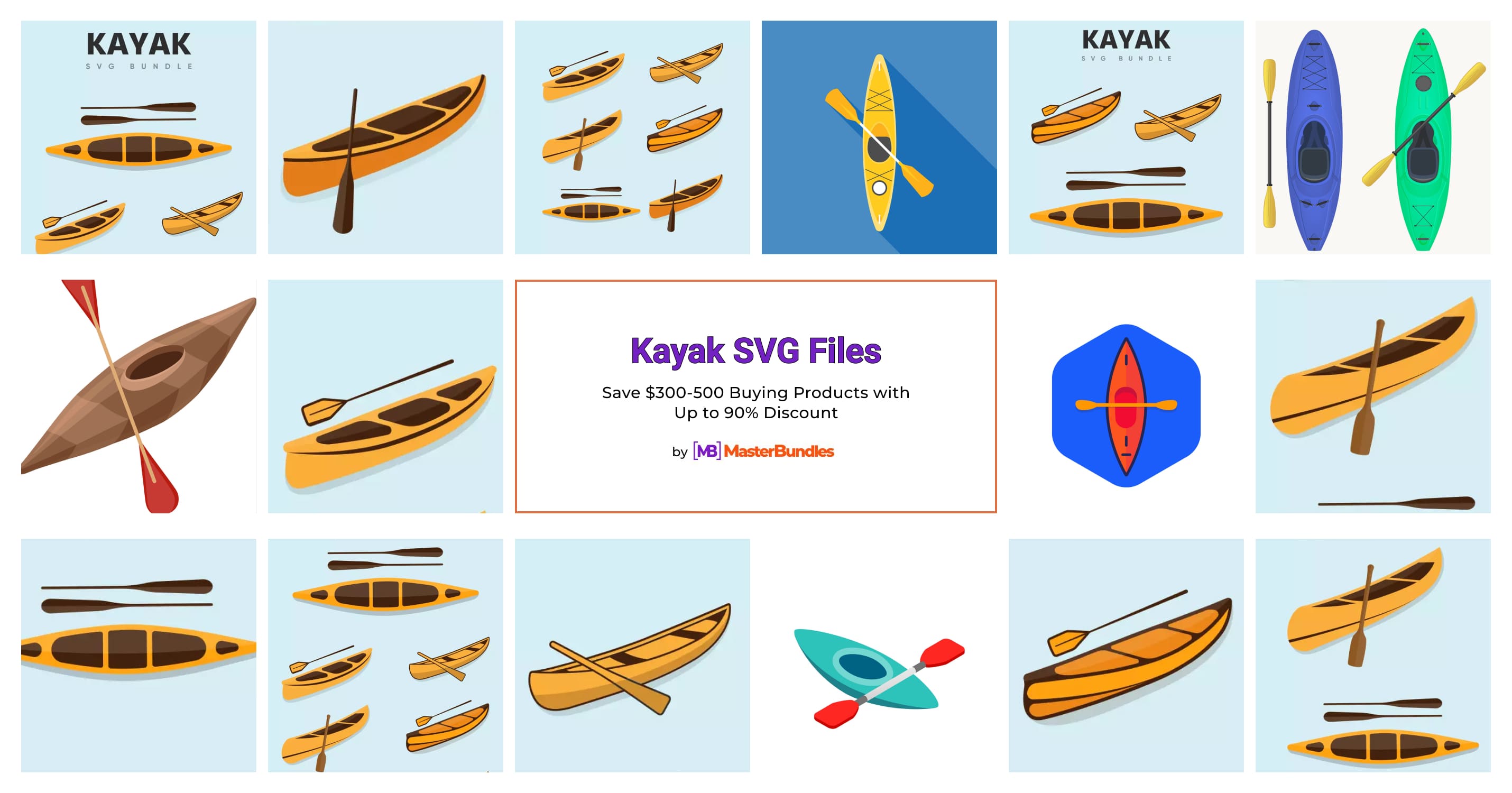 7+ Kayak SVG Files for 2025 - MasterBundles