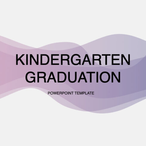 Kindergarten Graduation Powerpoint Template | Master Bundles