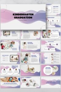 Kindergarten Graduation Powerpoint Template – MasterBundles