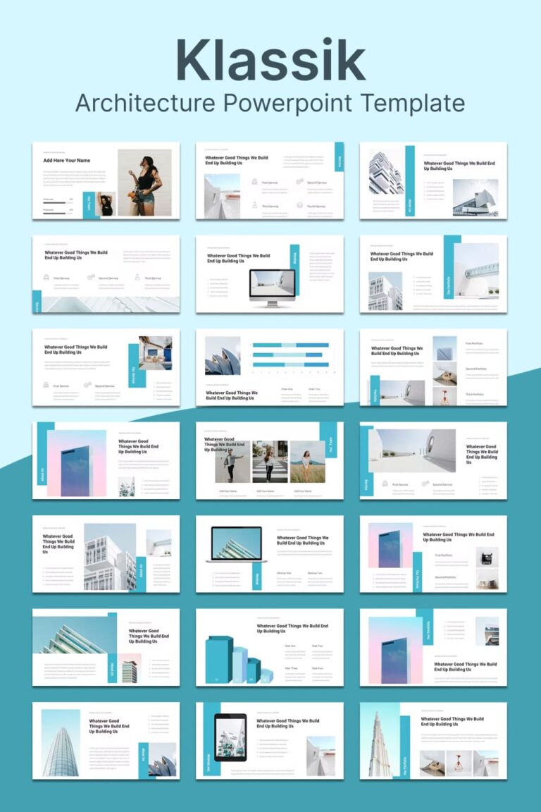 Klassik - Architecture Powerpoint Template – MasterBundles