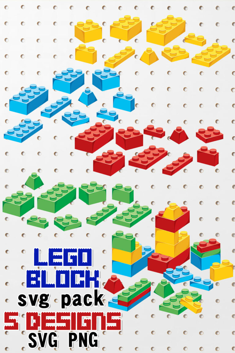 Lego Block SVG Designs – MasterBundles