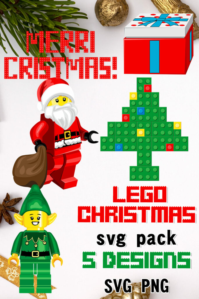 Lego Christmas SVG Designs – MasterBundles