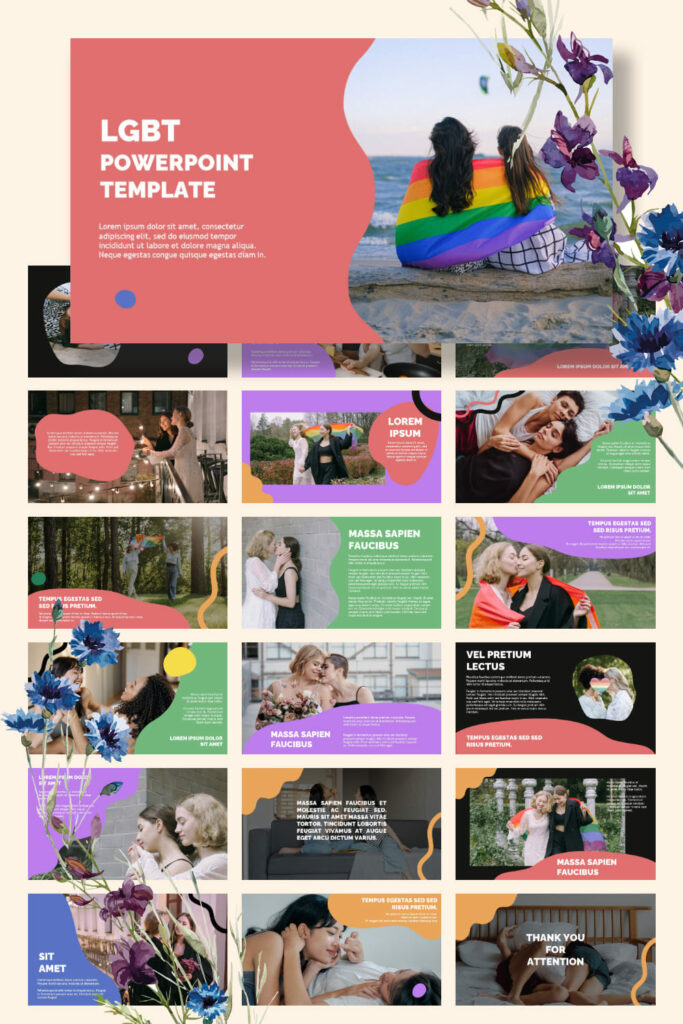 LGBT Powerpoint Template PPTX – MasterBundles