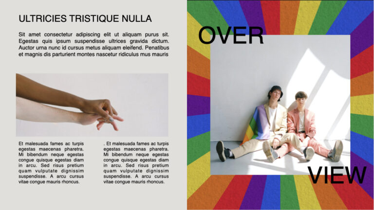 LGBT Powerpoint Theme PPTX – MasterBundles