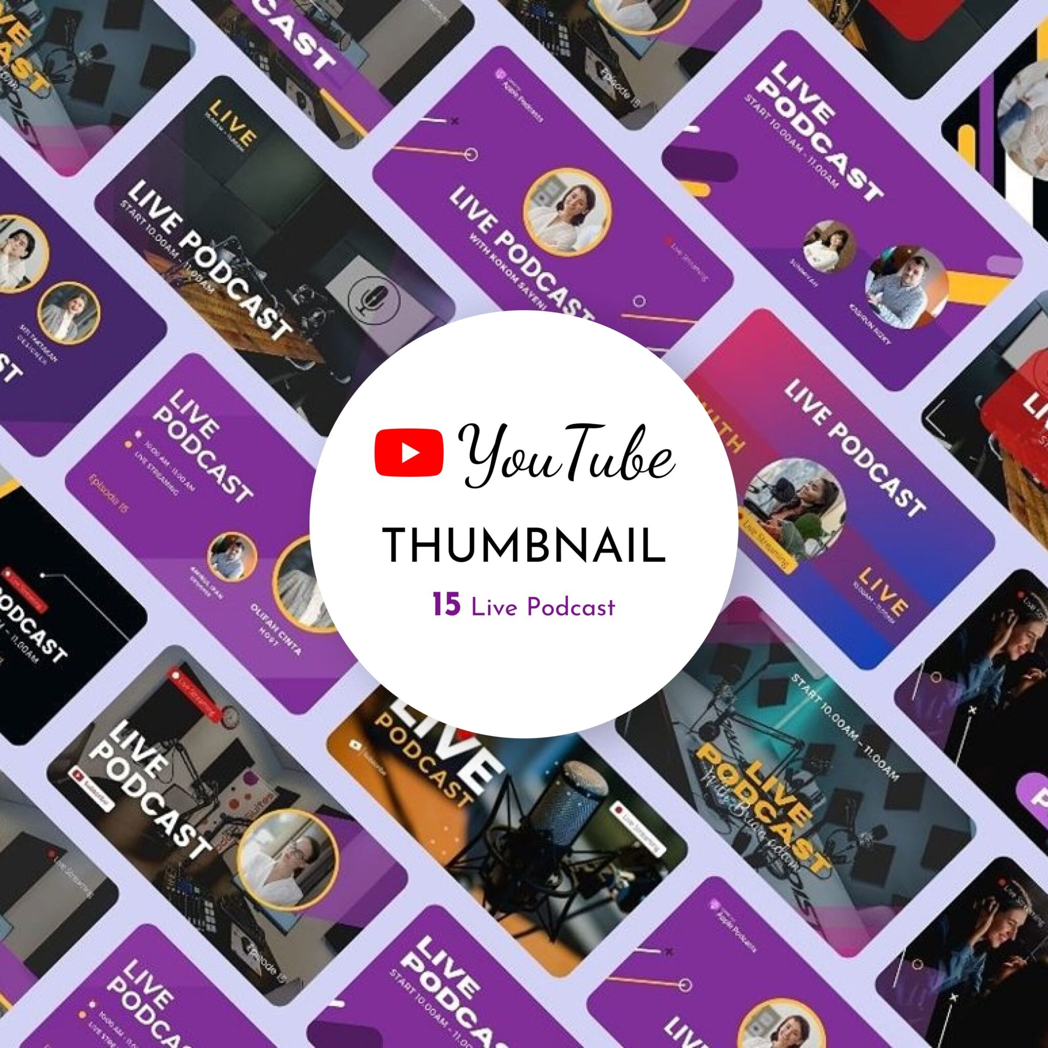YouTube Thumbnail Template – MasterBundles