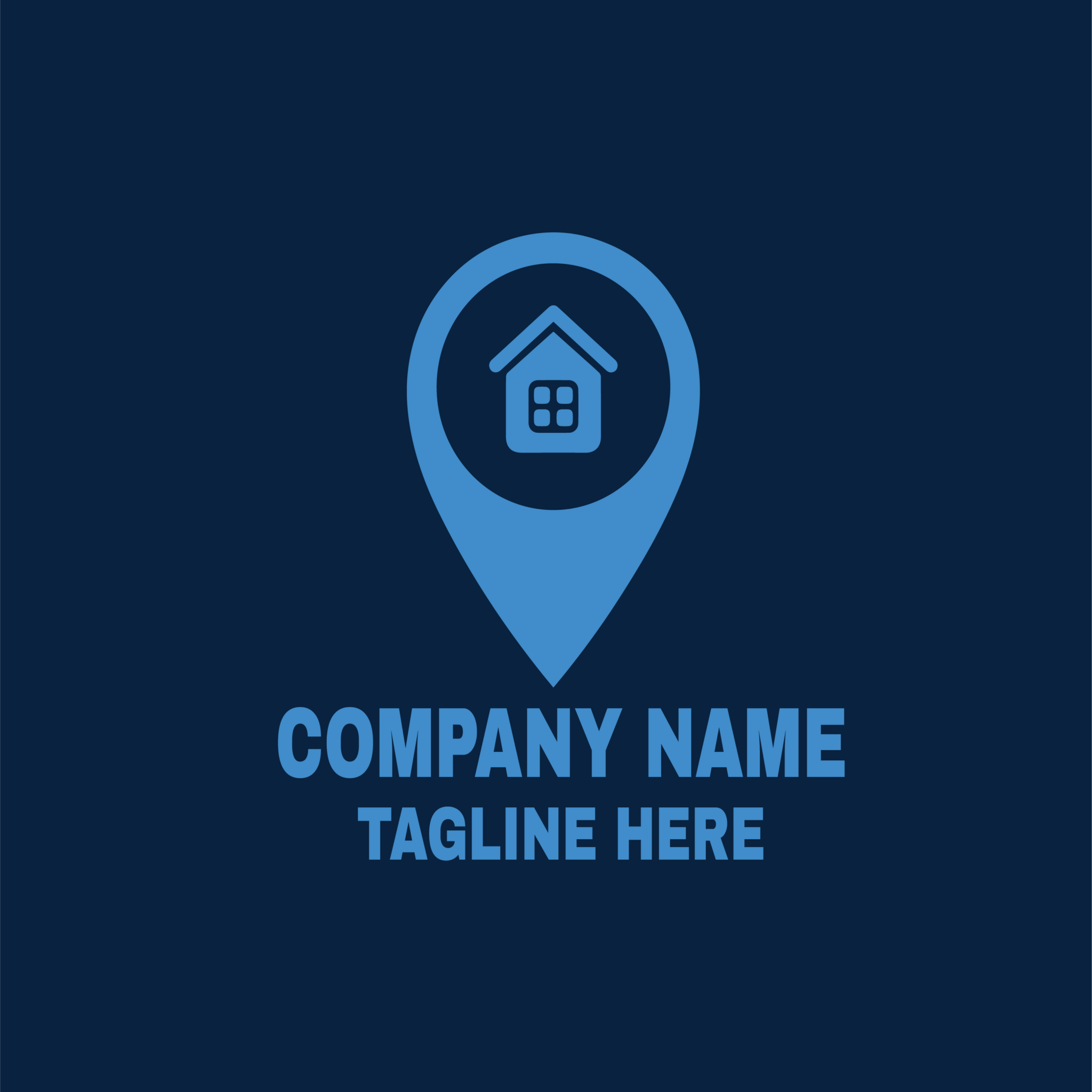 Cool real estate & Home logo template - MasterBundles