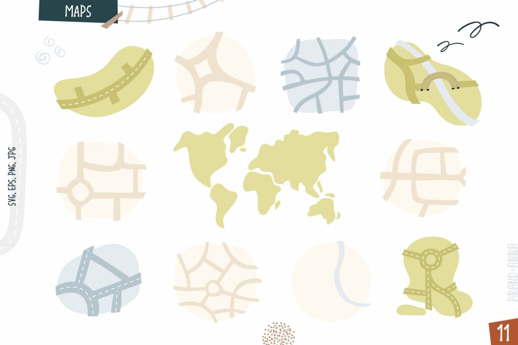 Map Creator Vector Bundle – MasterBundles