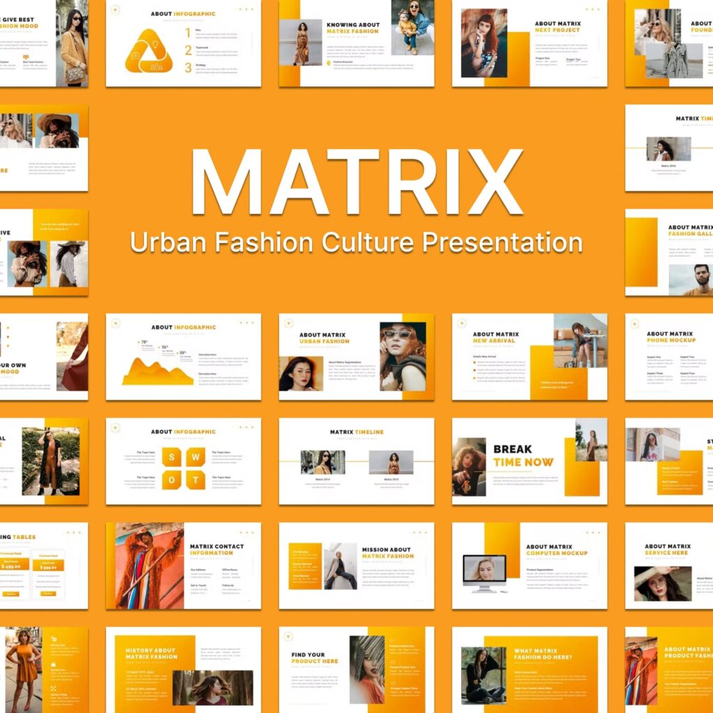 Marger - Abstract Powerpoint Presentation Template – MasterBundles